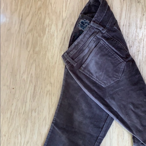 Sundance | Jeans | Sundance Lavender Velvet Embroidered Jeans | Poshmark